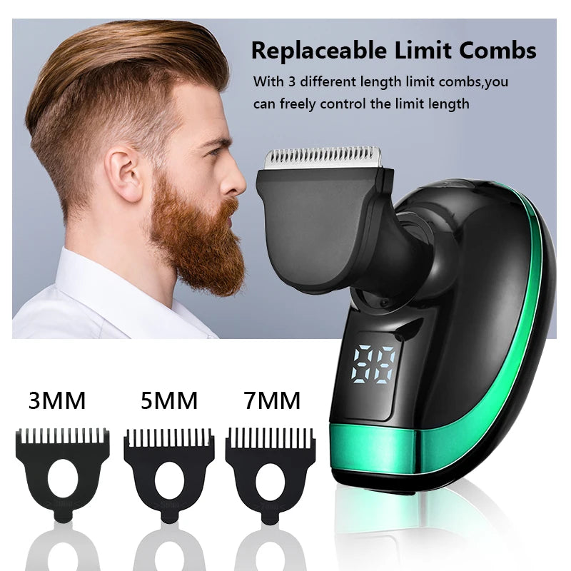 5 in 1 Men's Rechargeable Head Shaver – Venturna Emporium